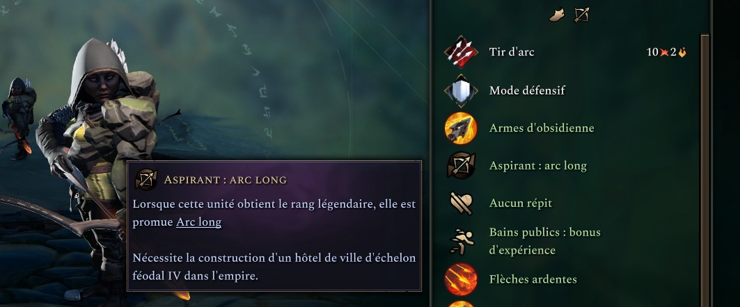 Confirmed - [Ogre beta] Wrong text for archer unit with "Aspirant: Longbow", in FR localization ...